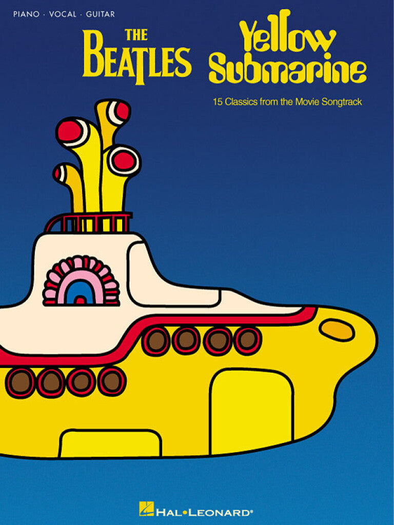 THE BEATLES - Yellow Submarine, spartito ufficiale (Piano/Vocal/Guitar ...