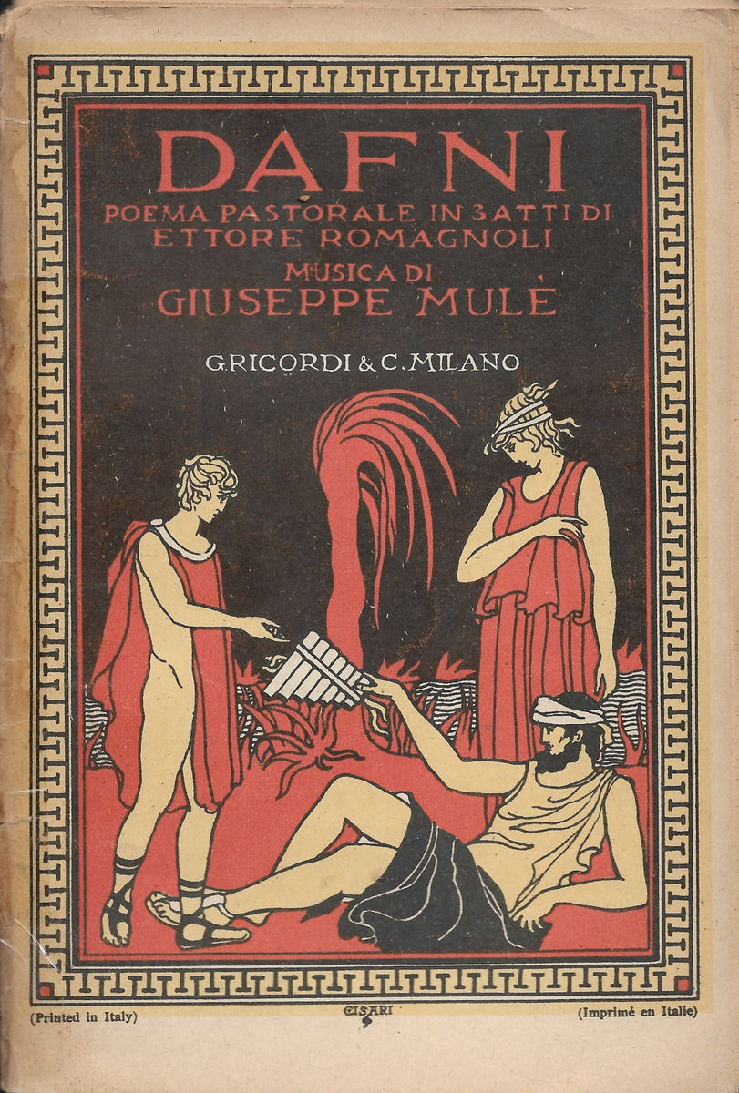 MULE' - Dafni, libretto [it] – Bongiovanni Musica