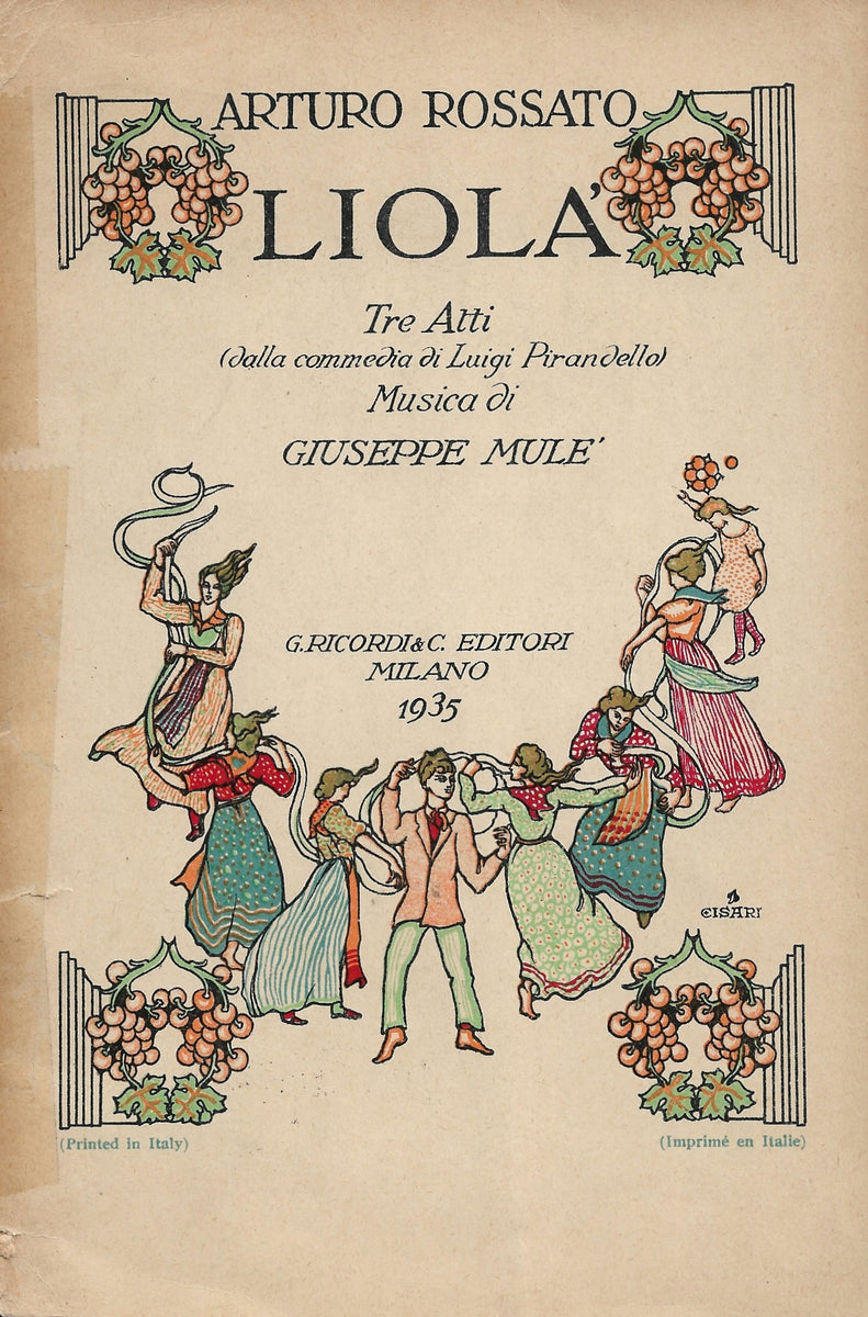 MULE' - Liola, libretto [it] – Bongiovanni Musica