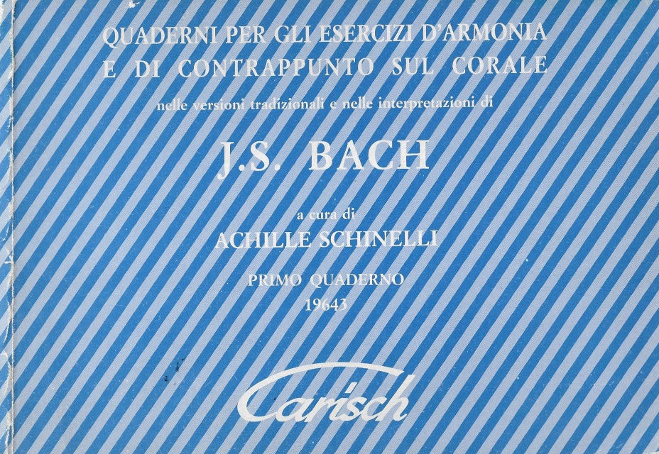 SCHINELLI - Quaderni Per Gli Esercizi D'armonia Vol. 2 – Bongiovanni Musica