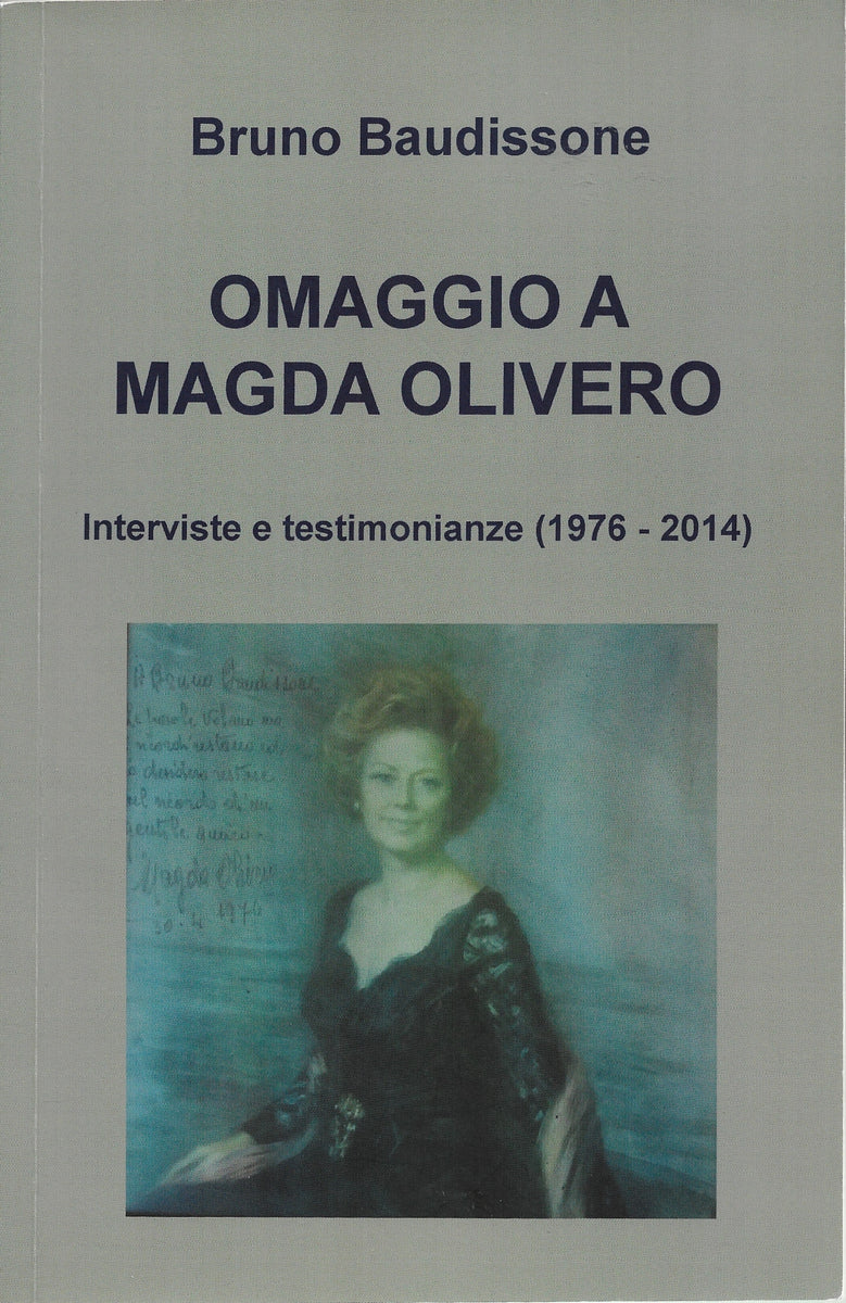BAUDISSONE - Omaggio A Magda Olivero (2° edizione) – Bongiovanni Musica