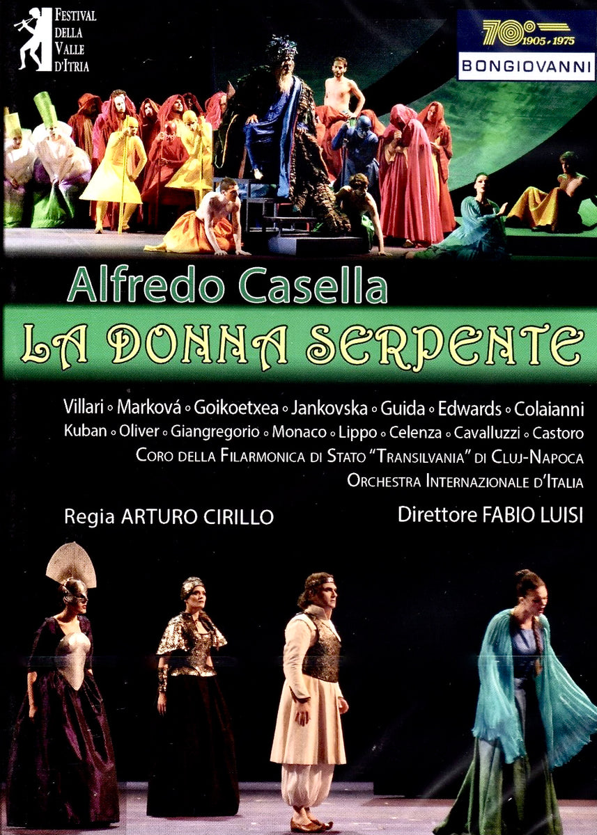CASELLA - La Donna Serpente – Bongiovanni Musica