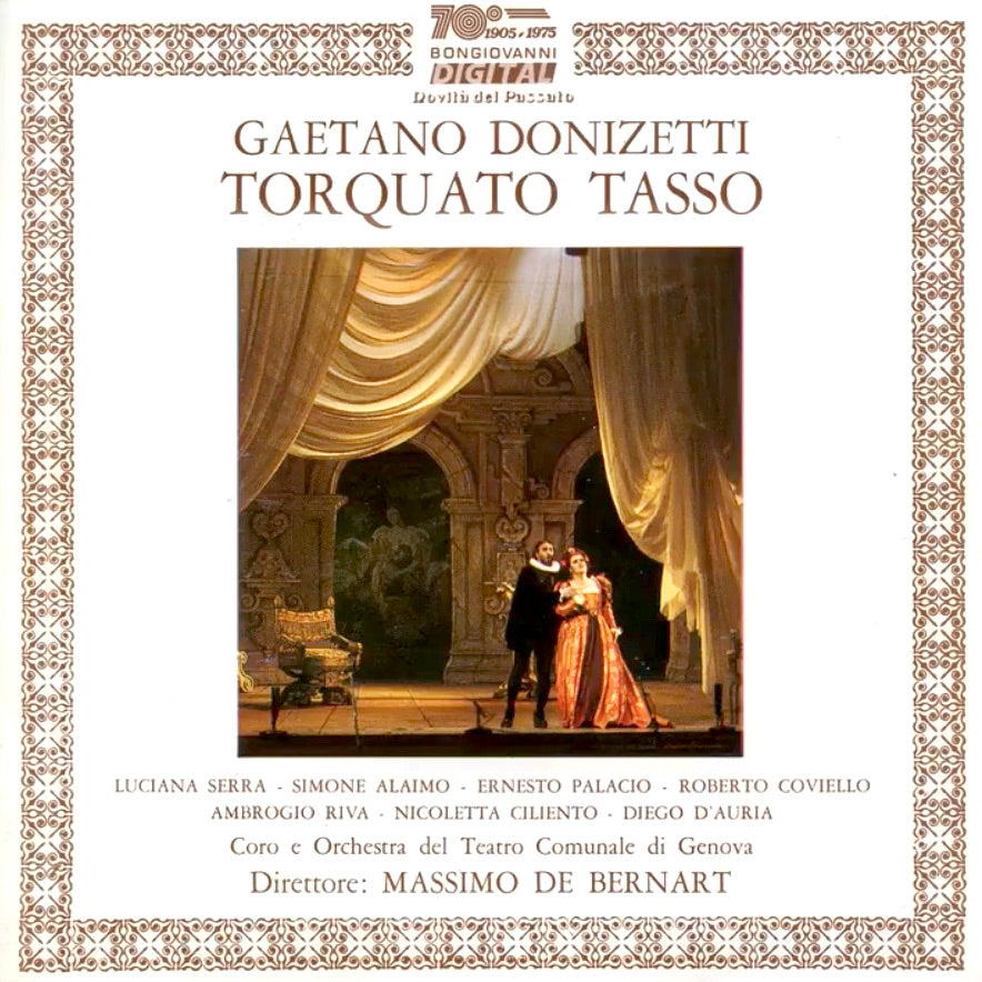 DONIZETTI - Torquato Tasso | CD – Bongiovanni Musica