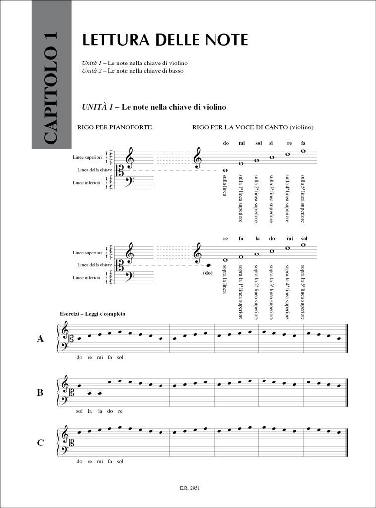 POZZOLI - Il Nuovo Pozzoli: Solfeggi Parlati E Cantati • Vol. 1 (Audio ...
