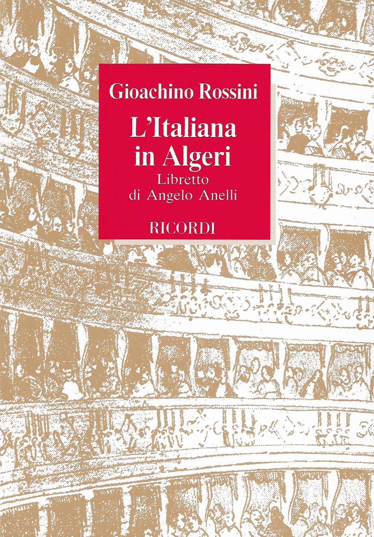 ROSSINI - L'Italiana In Algeri, libretto [it] – Bongiovanni Musica