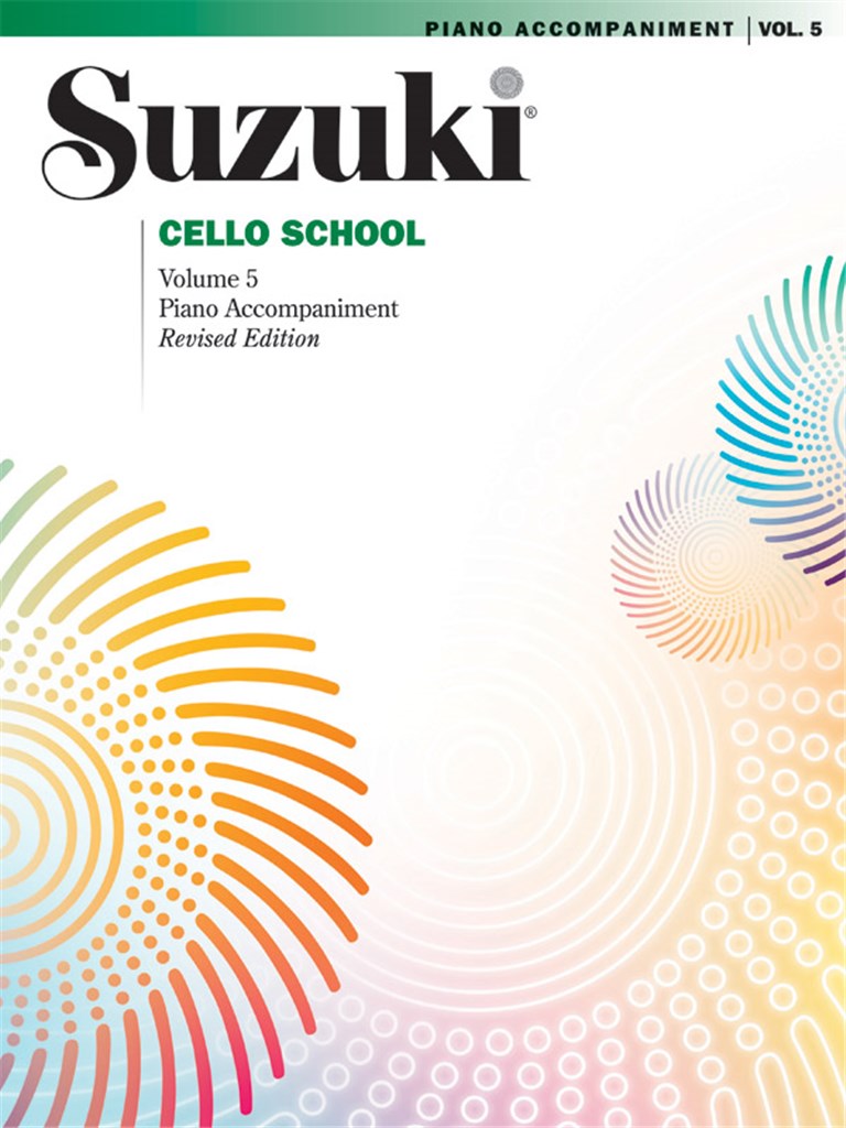SUZUKI - Cello School · Vol. 5 (Piano Accompaniment) – Bongiovanni Musica
