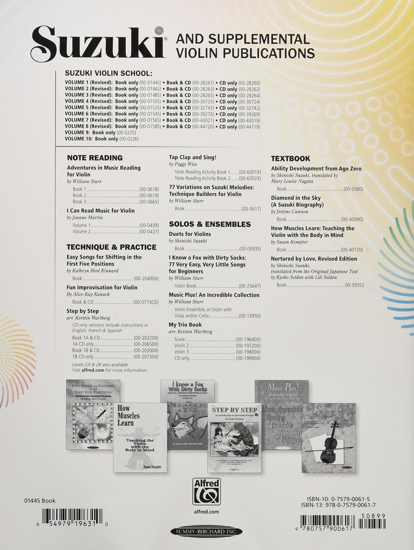 SUZUKI - Violin School · Vol. 1 (Violin Part) – Bongiovanni Musica