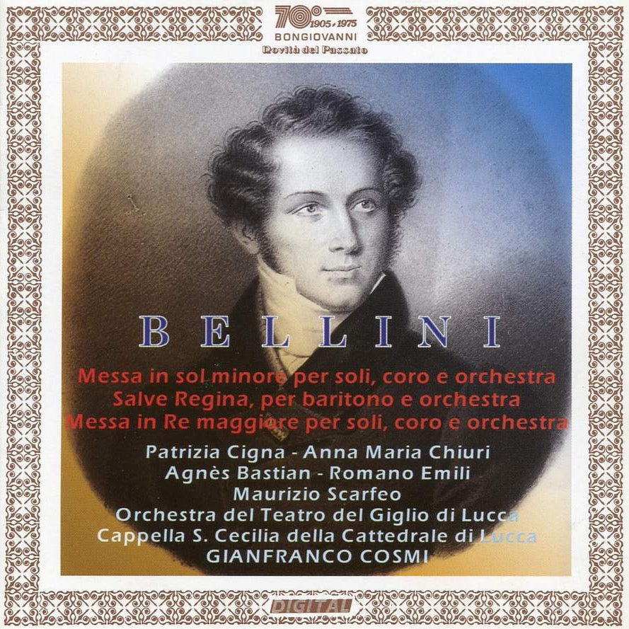 BELLINI - Messa in sol minore, Salve Regina et. al. – Bongiovanni Musica